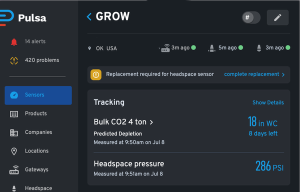 Replacing a V1 sensor with a V2 sensor - Pulsa Sensors